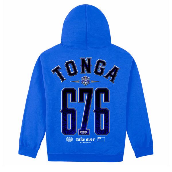 Tonga 676 Heritage League_Gildan Hoodie - White V – Custom Teez NZ
